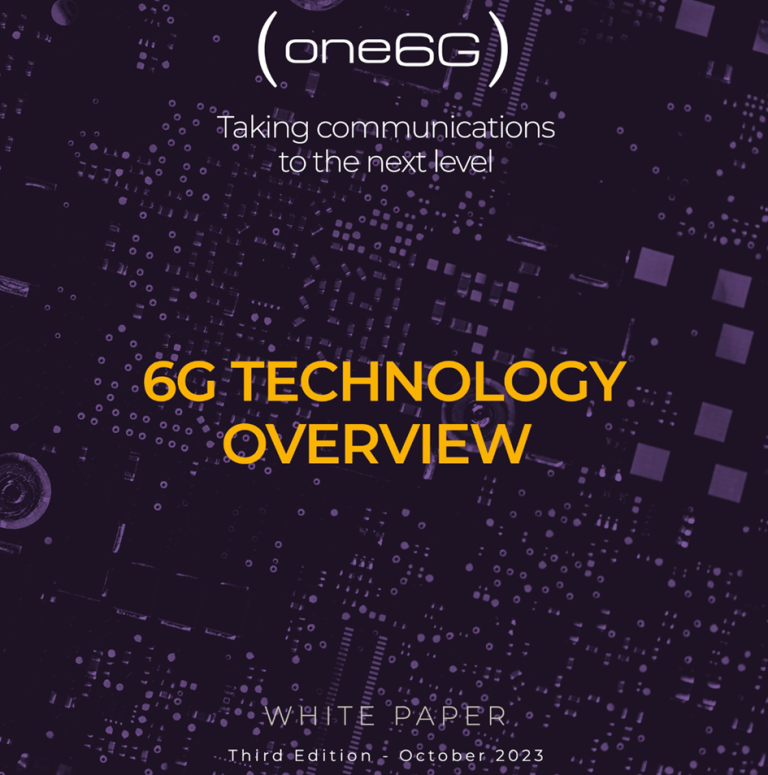 One6G publishes the third edition of the white paper “6G Technology ...
